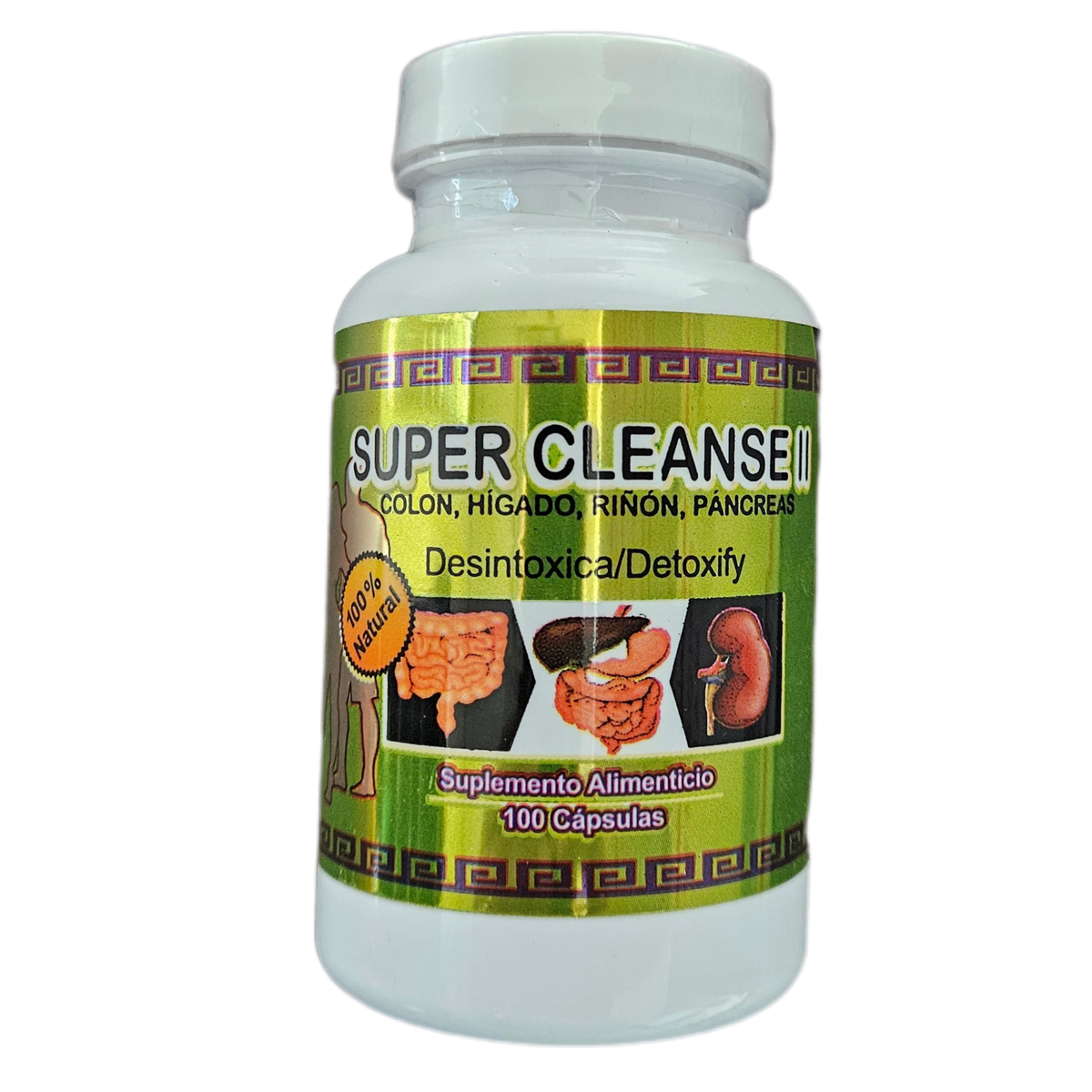 Super Cleanse II - 100 Capsules. – El Paisa Mercadito