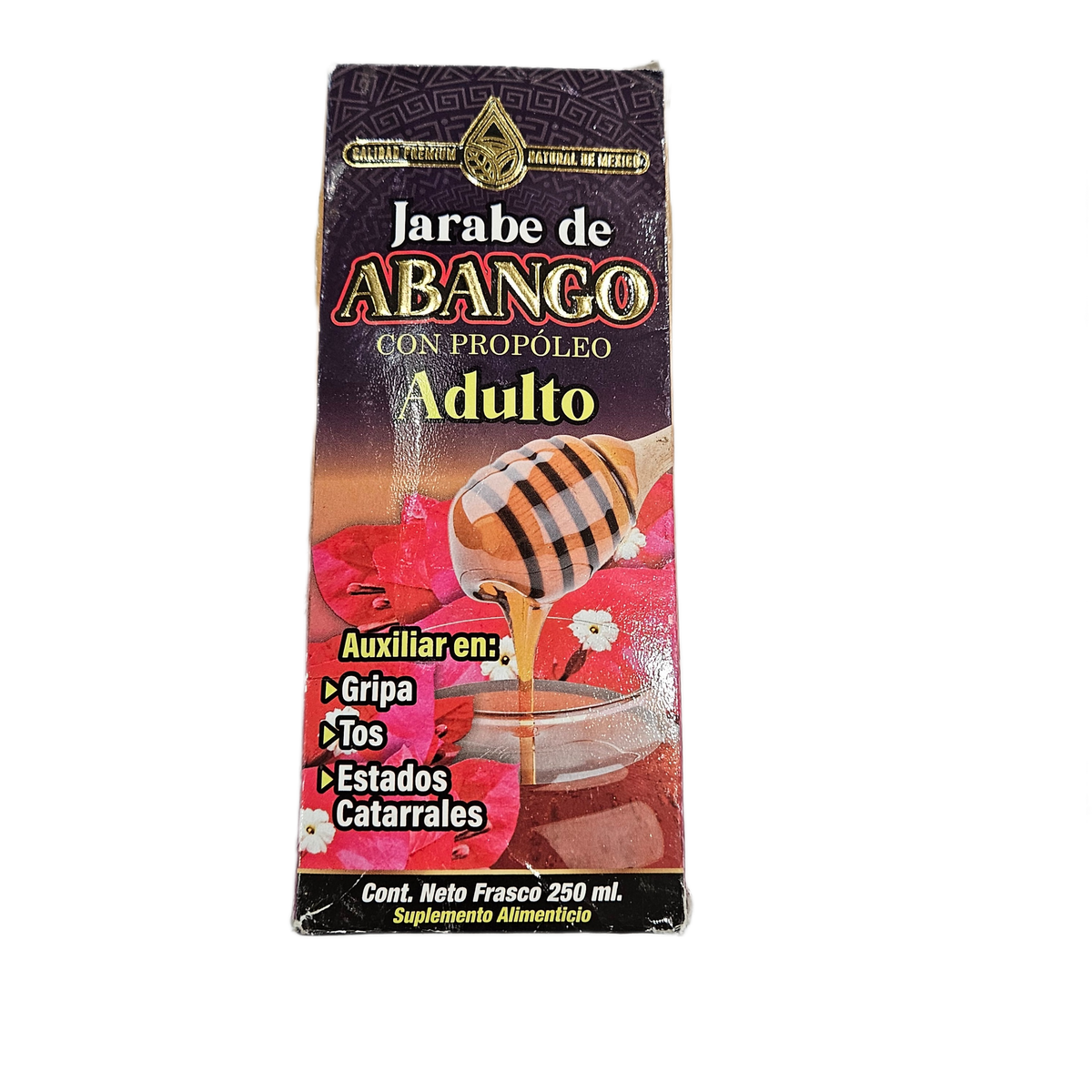 Jarabe de abango con propóleo- 250 ml. – El Paisa Mercadito